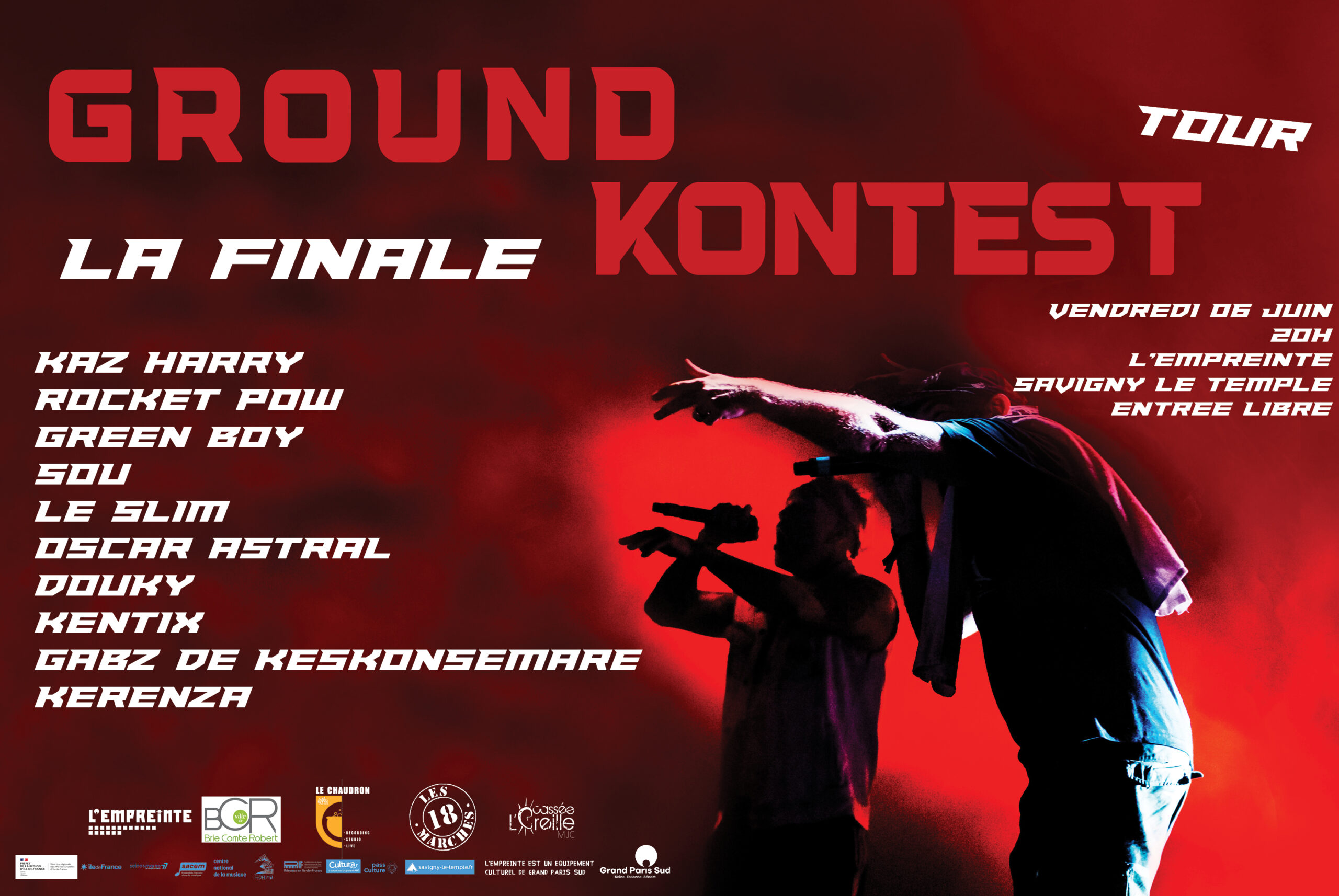 FINALE GROUND KONTEST TOUR - L'Empreinte